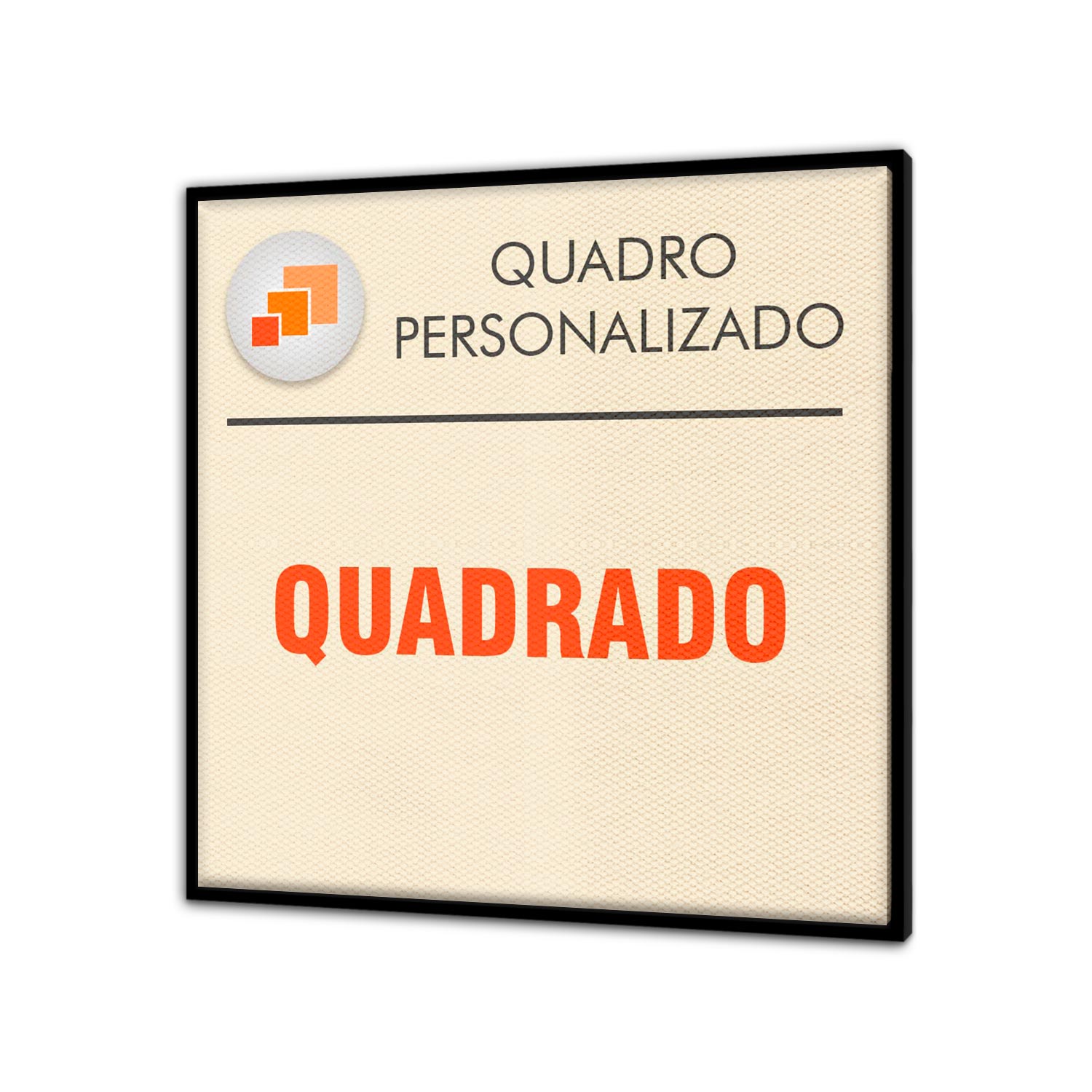 Quadro quadrado personalizado - Liê Decor