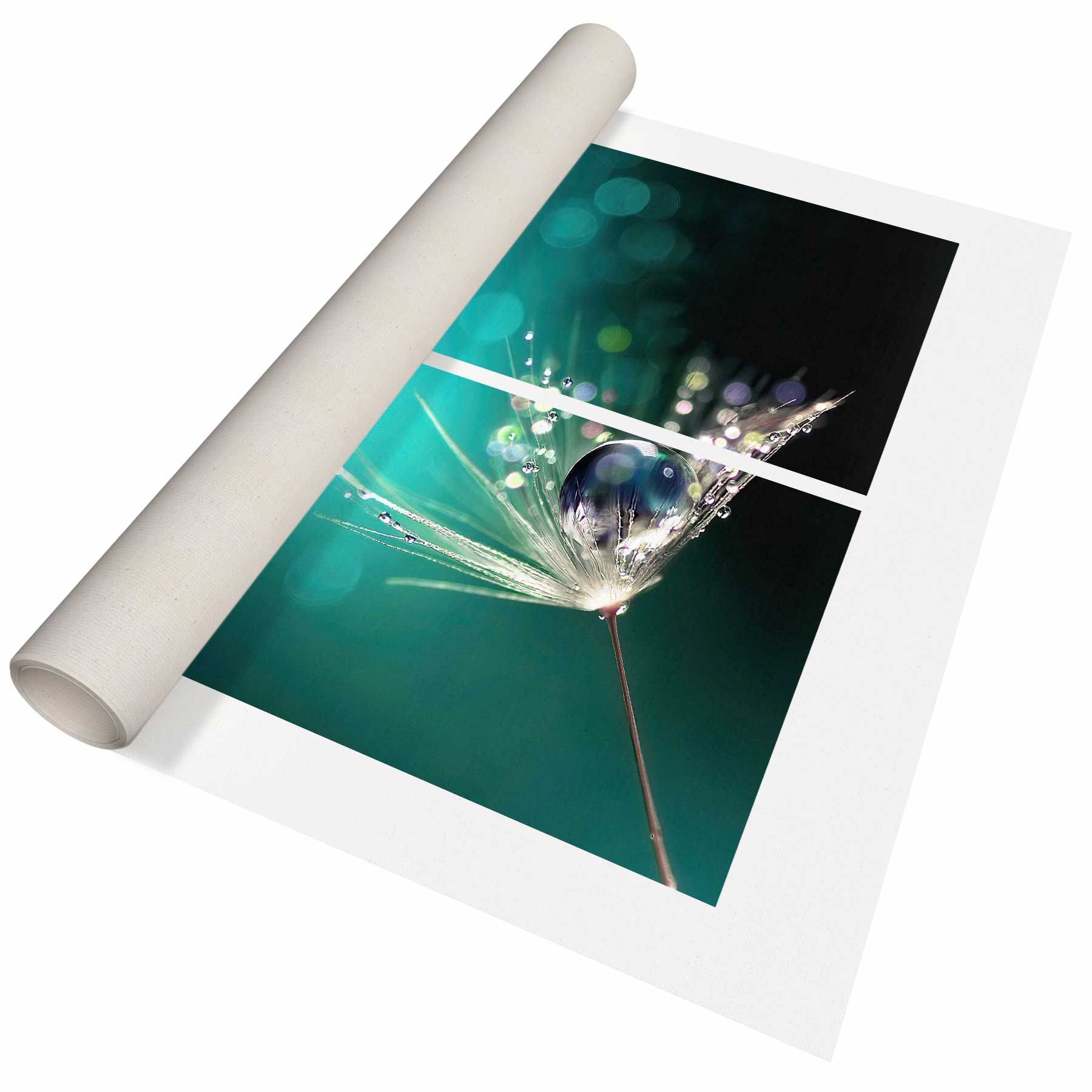 Kit 2 quadros retangulares - Gota na Cipsela - Liê Decor