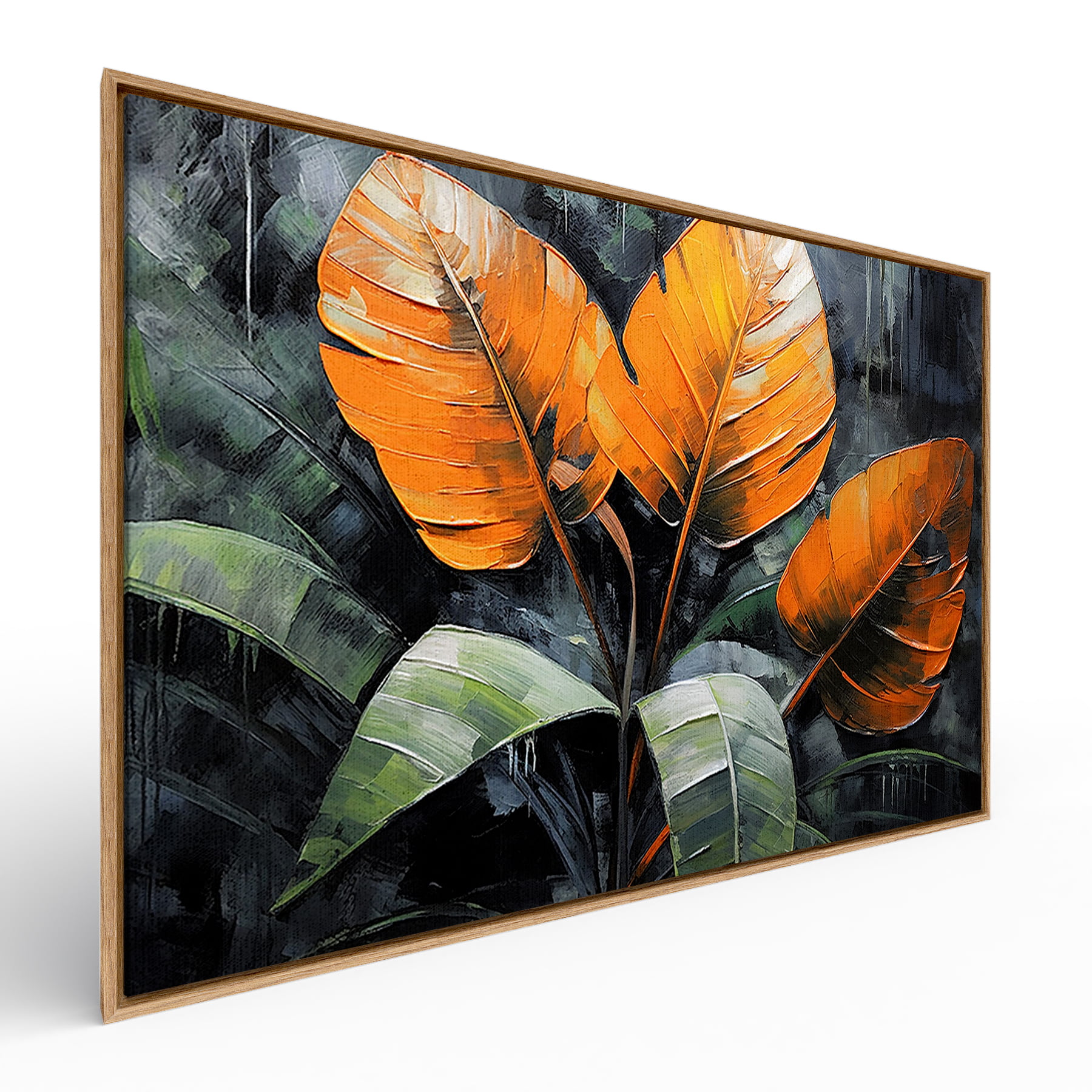 Quadro Retangular - Elegância Tropical - Liê Decor
