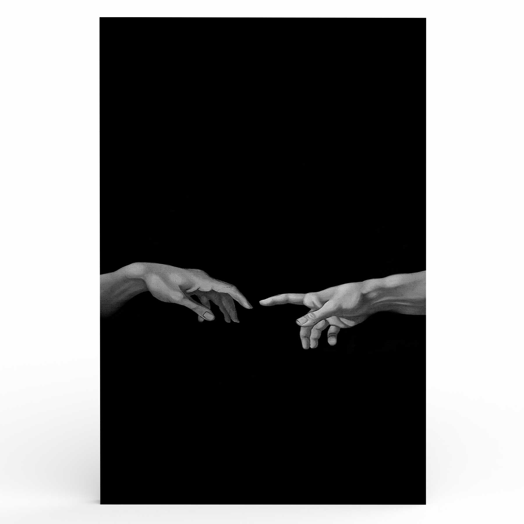 Quadro Retangular - A criação de Adão (releitura) - Liê Decor