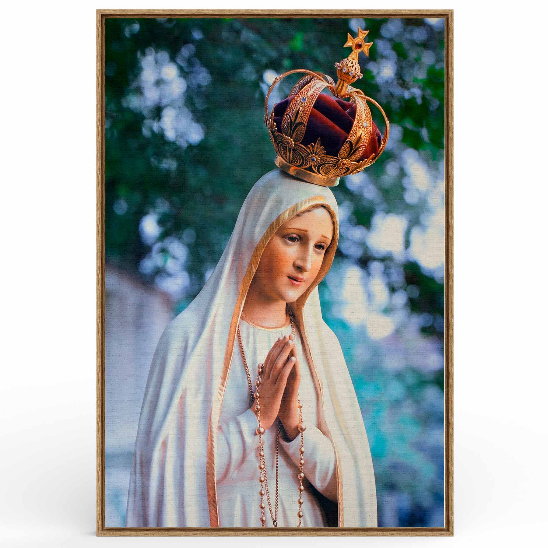 Quadro Retangular - Nossa Senhora de Fátima - Liê Decor