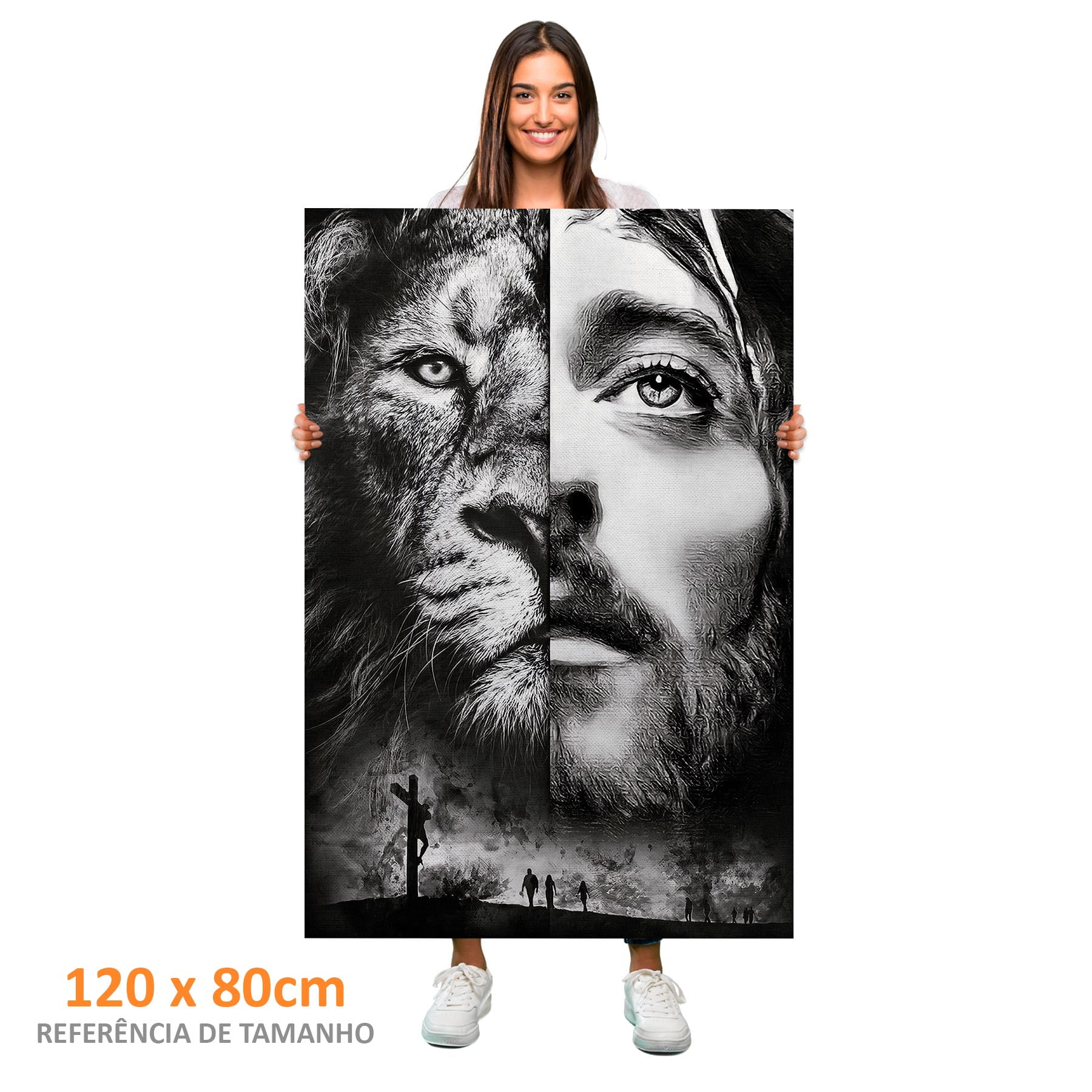 Quadro Retangular - Reis - Liê Decor